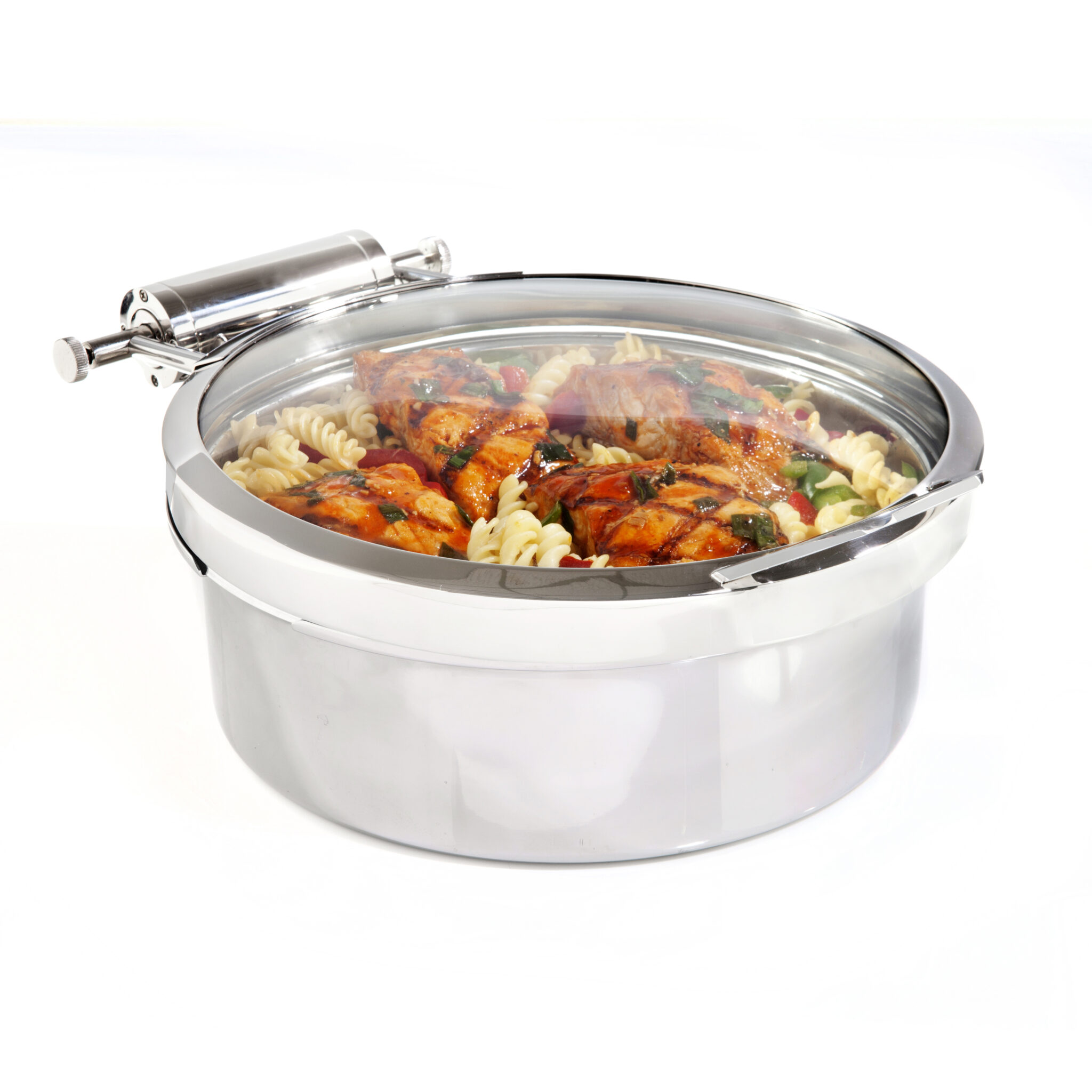 Induction Chafer Dish, Full Glass Lid, 4 Qt, Each - Lucerna Hospitality ...