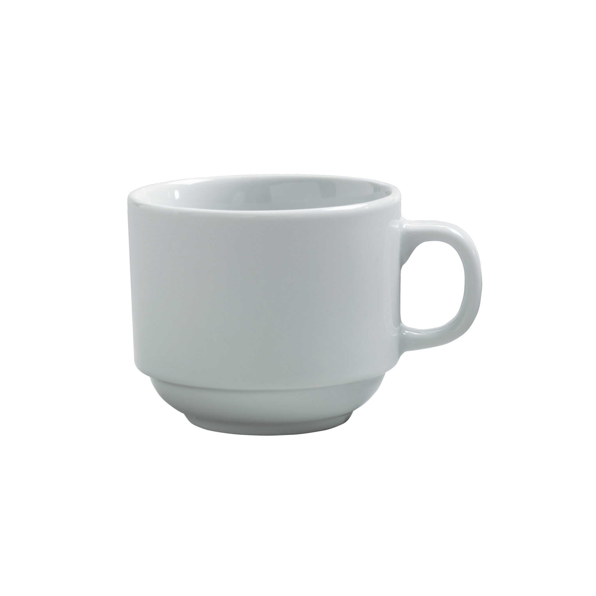 Stack Coffee Cup Classic Cafe, 7 Oz, White Color, 1 Doz/Case